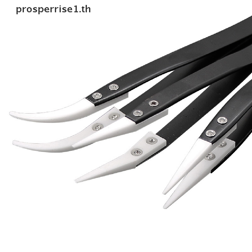 [PPTH] แหนบเซรามิค สเตนเลส ป้องกันไฟฟ้าสถิตย์ สําหรับบํารุงรักษา [MOTOR ...