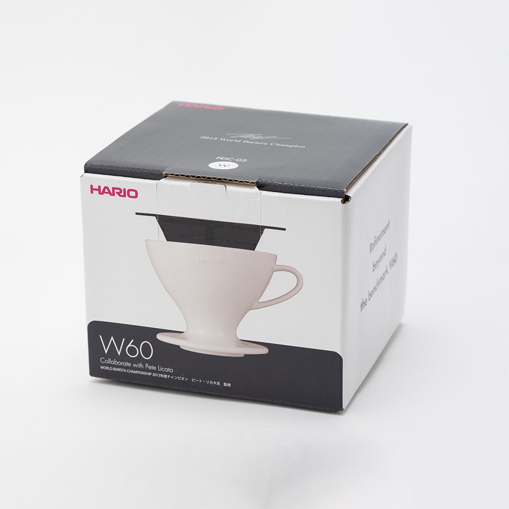 HARIO W60 Dripper Coffee Pete Rikata Model For 1~2 Cups/ 1~4 Cups Red ...