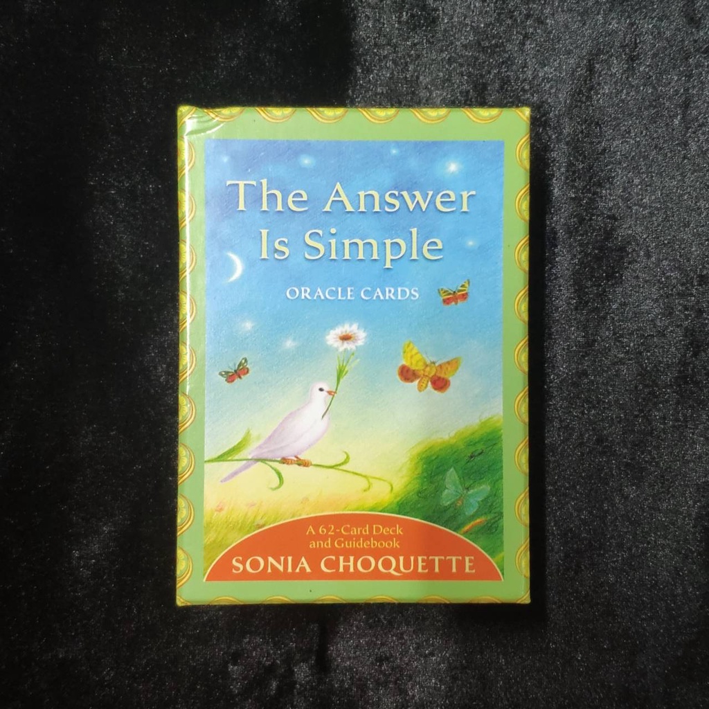 ไพ่ Oracle ออราเคิล แท้ The Answer Is Simple Oracle Cards คู่มือภาษา ...