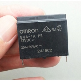 รีเลย์ไฟฟ้า OMRON Relay G4A-1A-PE 12VDC 20A 250V | Shopee Thailand
