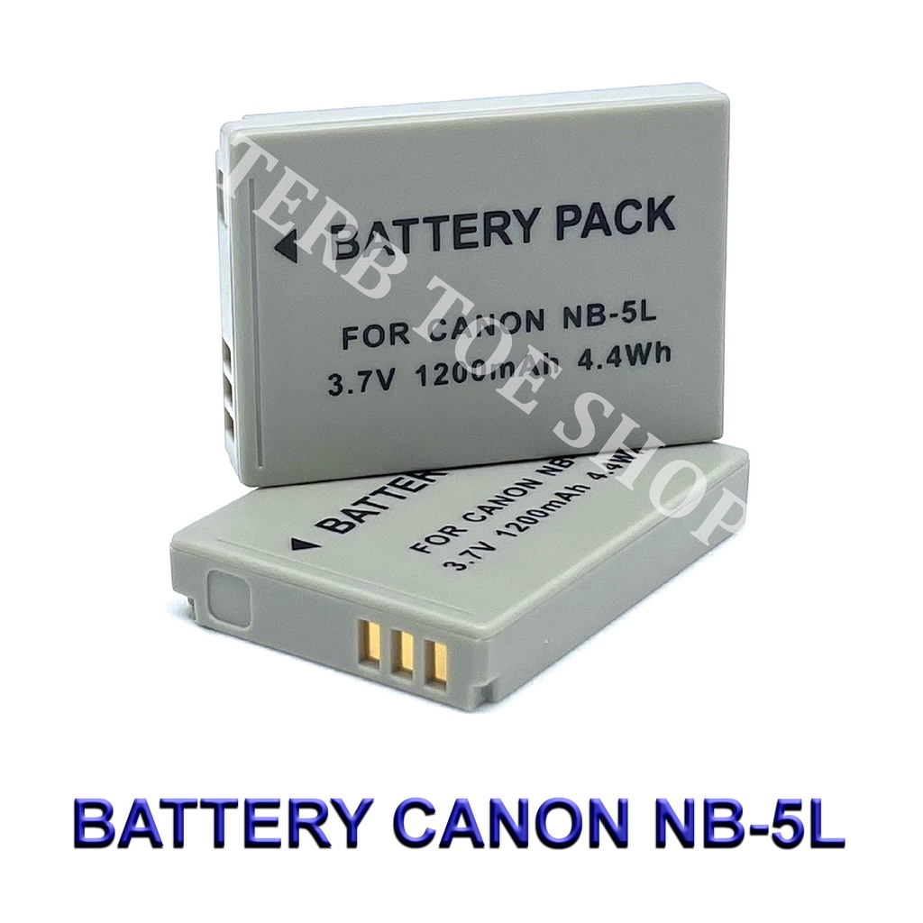 (Pack2)NB-5L / NB5L Camera Battery For Canon Powershot S100,S110,SX200 ...
