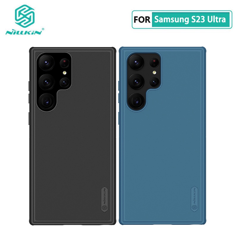 เคส Samsung S23 Ultra Nillkin Frosted Shield Pro พีซีฮาร์ดปกหลังเคสสำหรับ Samsung Galaxy S23 ...