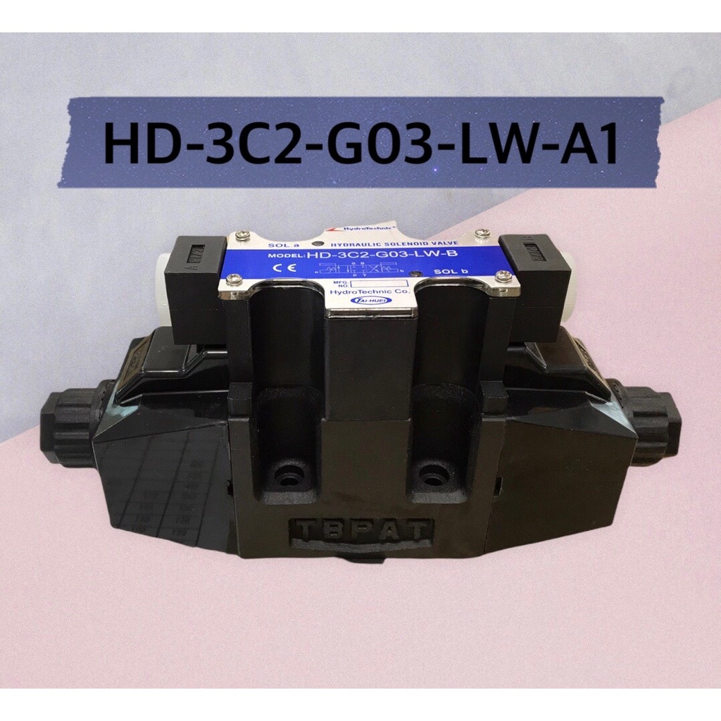 HD-3C2-G03 โซลินอยด์วาล์ว วาล์วทิศทาง โซลินอยด์น้ำมัน วาล์วไฮดรอลิก ...