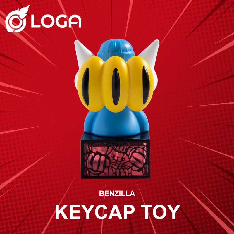 คีย์แคป LOGA X BENZILLA : Toycap (Mx stem Toy keycap) | Shopee Thailand