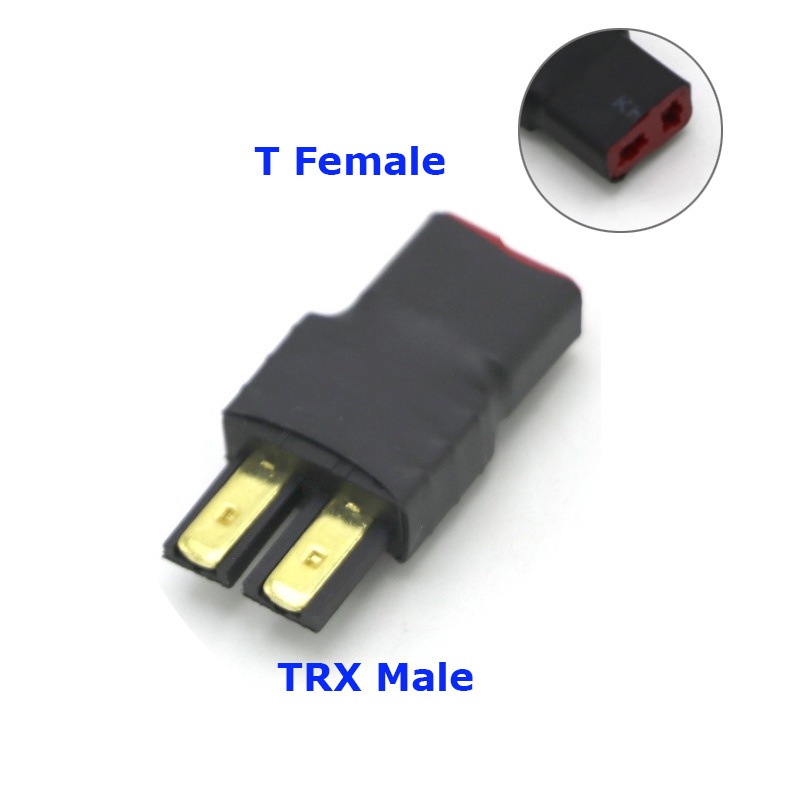 อะแดปเตอร์ปลั๊กเชื่อมต่อแบตเตอรี่ XT30 XT60 XT90 Traxxas T Plug Deans ...