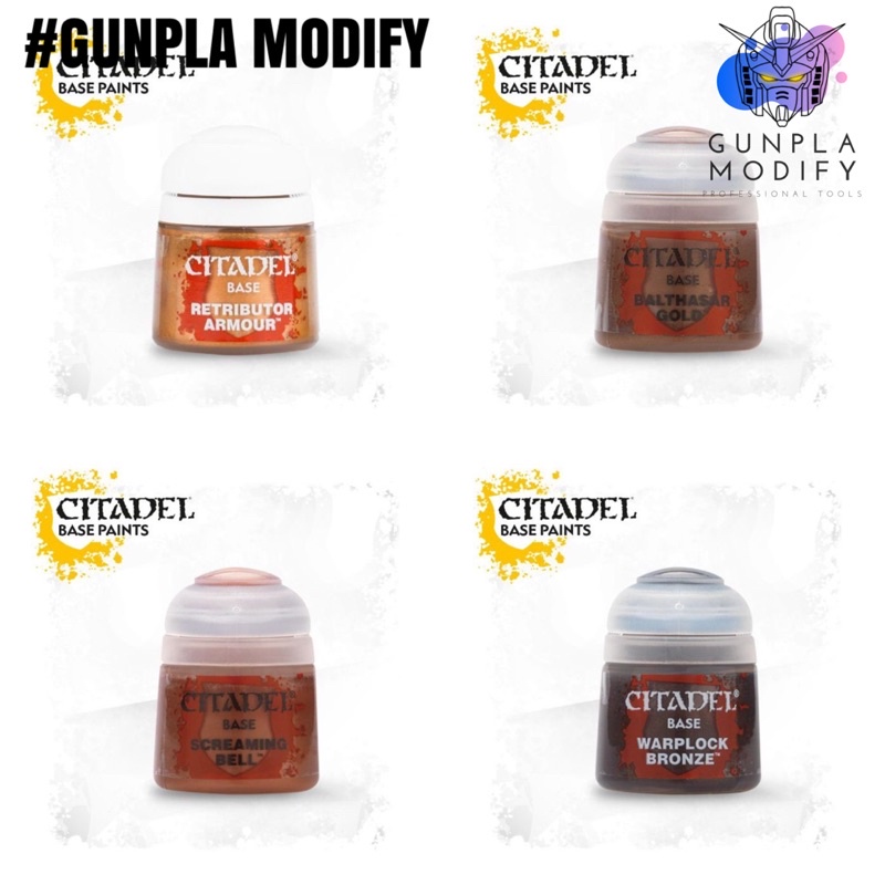 CITADEL COLOR (BASE) Retributor Armour, Balthasar Gold, Screaming Bell ...