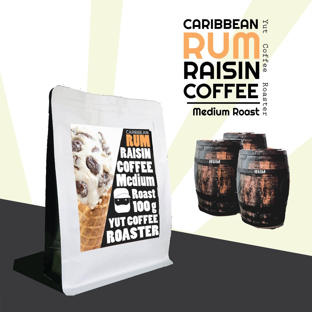 YUT Coffee Roaster - Rum Coffee | Shopee Thailand