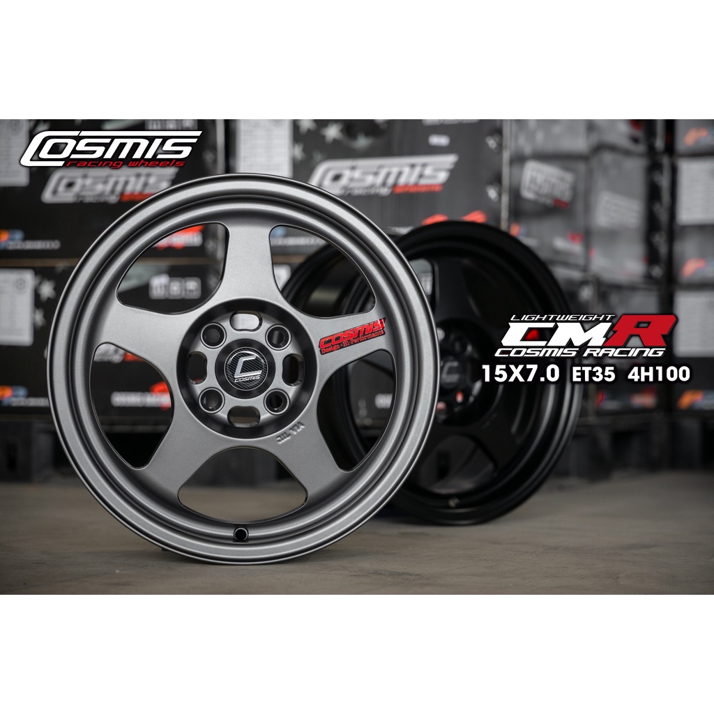 ส่งฟรี ล้อแม็กซ์ยี่ห้อ COSMIS รุ่น CMR ขอบ15 4/100 เทาด้านทั้งวง (ราคาต่อ1วง) | Shopee Thailand