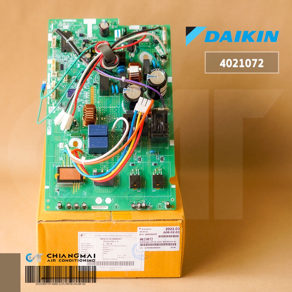 4021072 / 4023118 แผงวงจรแอร์ Daikin แผงบอร์ดแอร์ไดกิ้น แผงบอร์ดคอยล์ ...