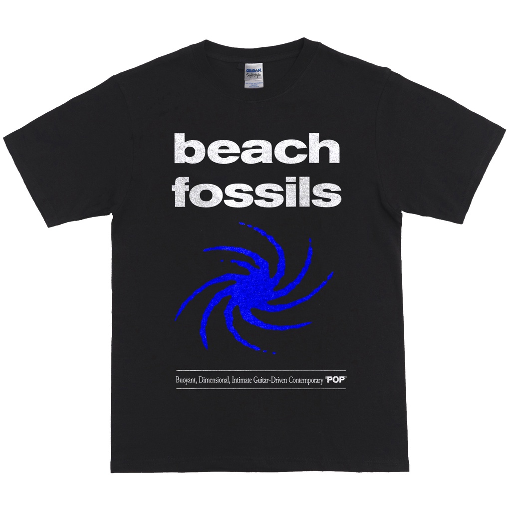 เสื้อยืด Beach FOSSILS สินค้าวง Alternative Indie | Shopee Thailand
