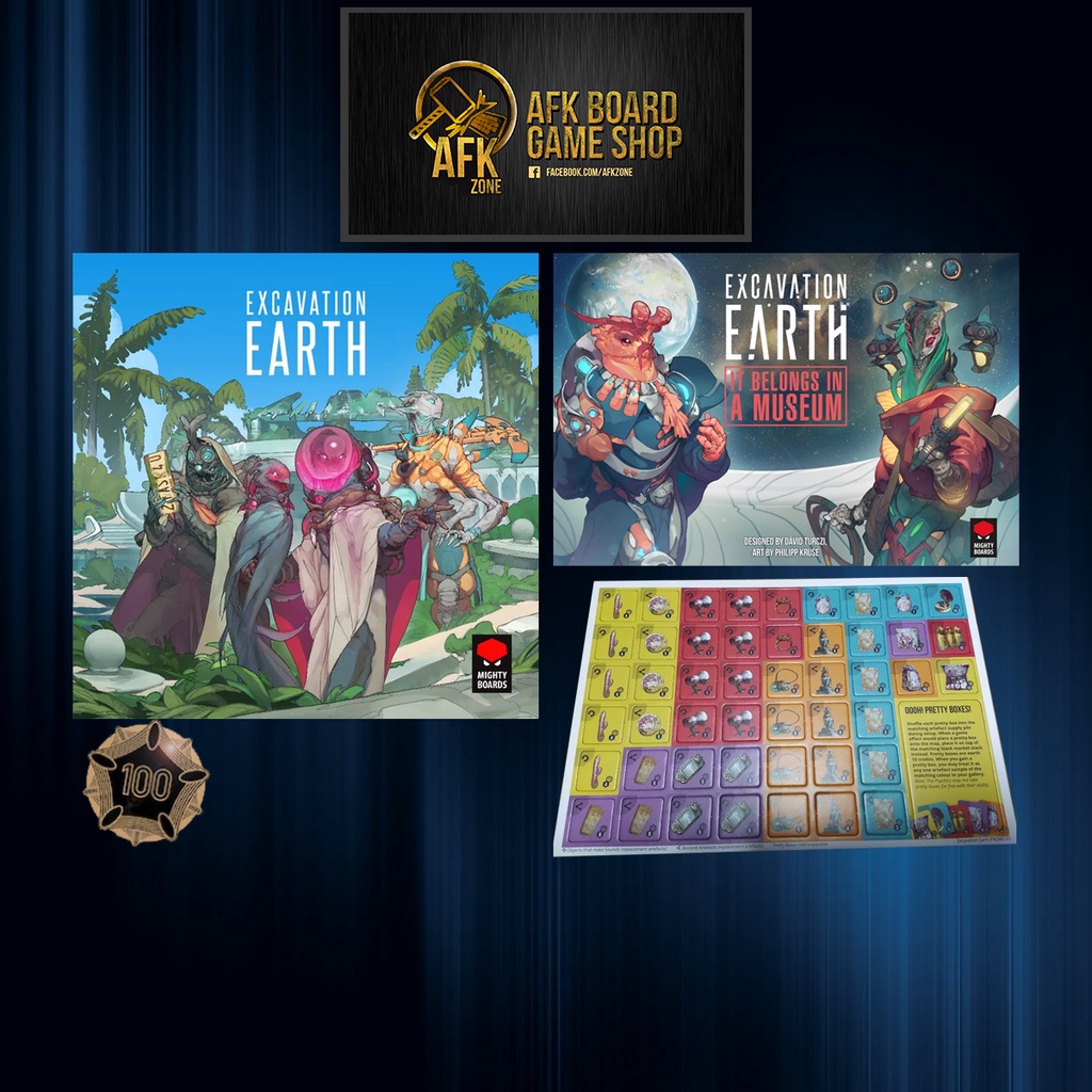 Excavation Earth It Belongs in a Museum Expansion KS Edition - Board ...