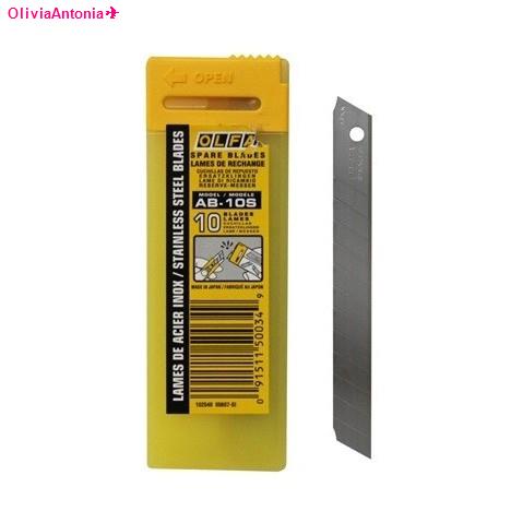 จัดส่งจากกรุงเทพ(KTS)ใบมีดคัตเตอร์ รหัส OLFA AB-10S | Shopee Thailand