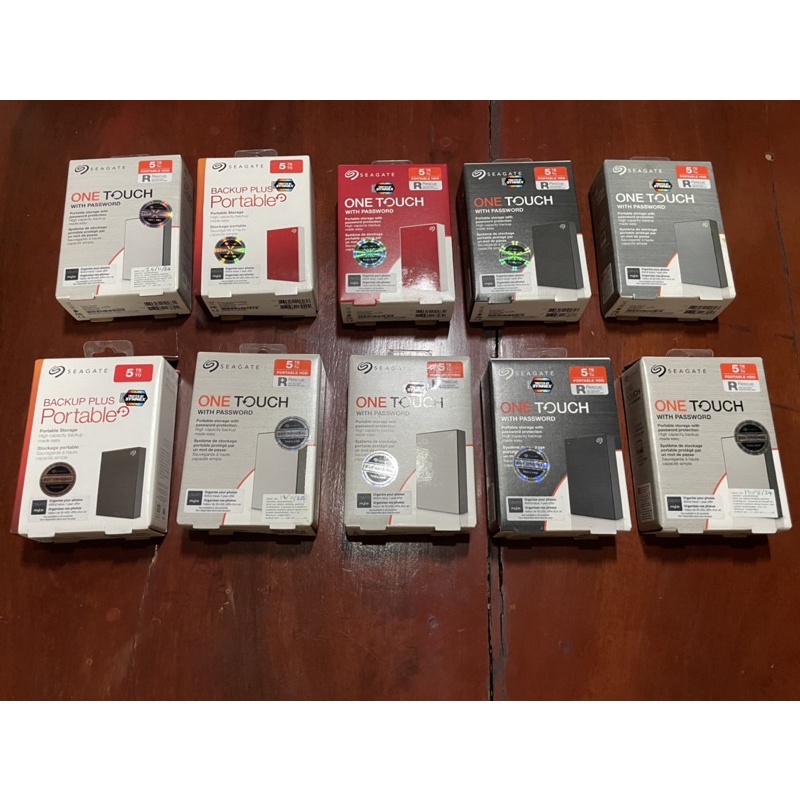 Seagate 5TB External Harddisk มือ 2 ประกันศูนย์ไทย 2024 (ใช้ code คืน coin 10%-15% ได้) | Shopee ...