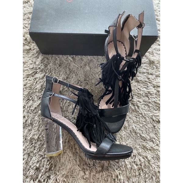 Lyn Around fringe Shoes | Shopee Thailand