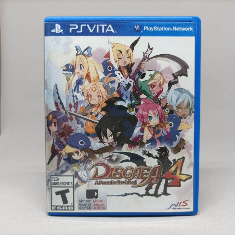 Disgaea 4: A Promise Revisited PS Vita | แผ่นเกมเพลสเตชั่นวีต้า แท้ ...