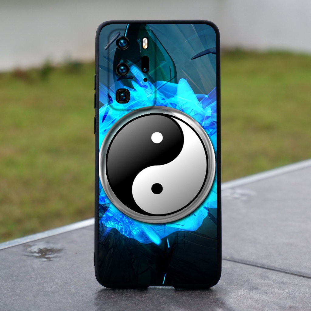 เคส Huawei P40 pro / P43 pro ลายหยินหยางไม่กัดขอบเคสมือถือเคสสกรีน uv ...