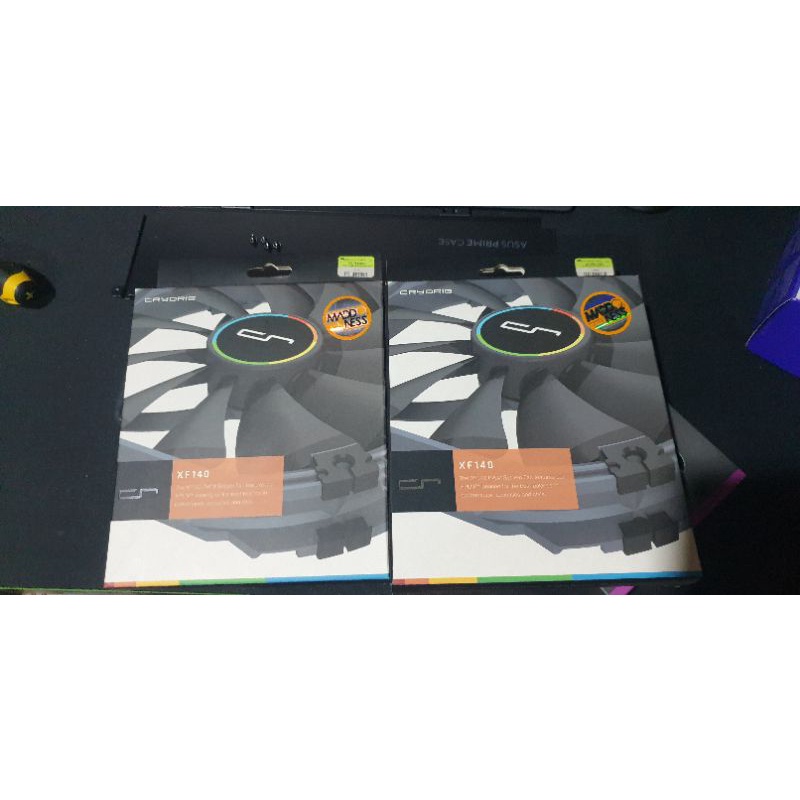 CRYORIG XF140 - Fan case พัดลม PC มือสอง [2 ตัว] ขายแพคคู่ | Shopee ...