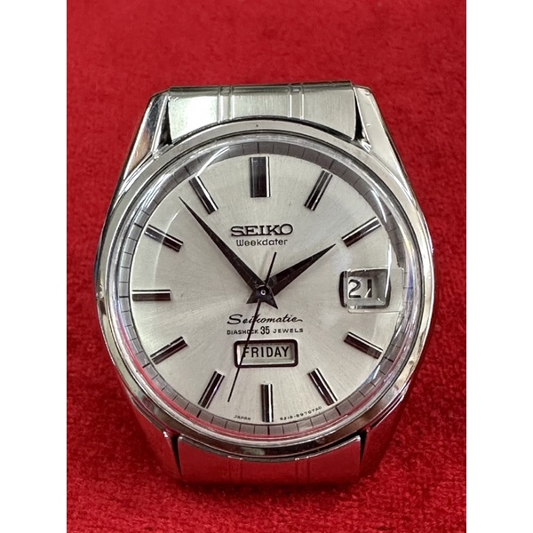 Seiko Weekdater Seikomatic Diashock 35 jewels Automatic ฝาหลังราชาปลา ...