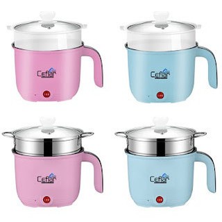 หม้อหุงต้มอเนกประสงค์ (450W) Ceflar รุ่น CSH-07 (หน้ากว้าง 18 cm.) คละสี | Shopee Thailand