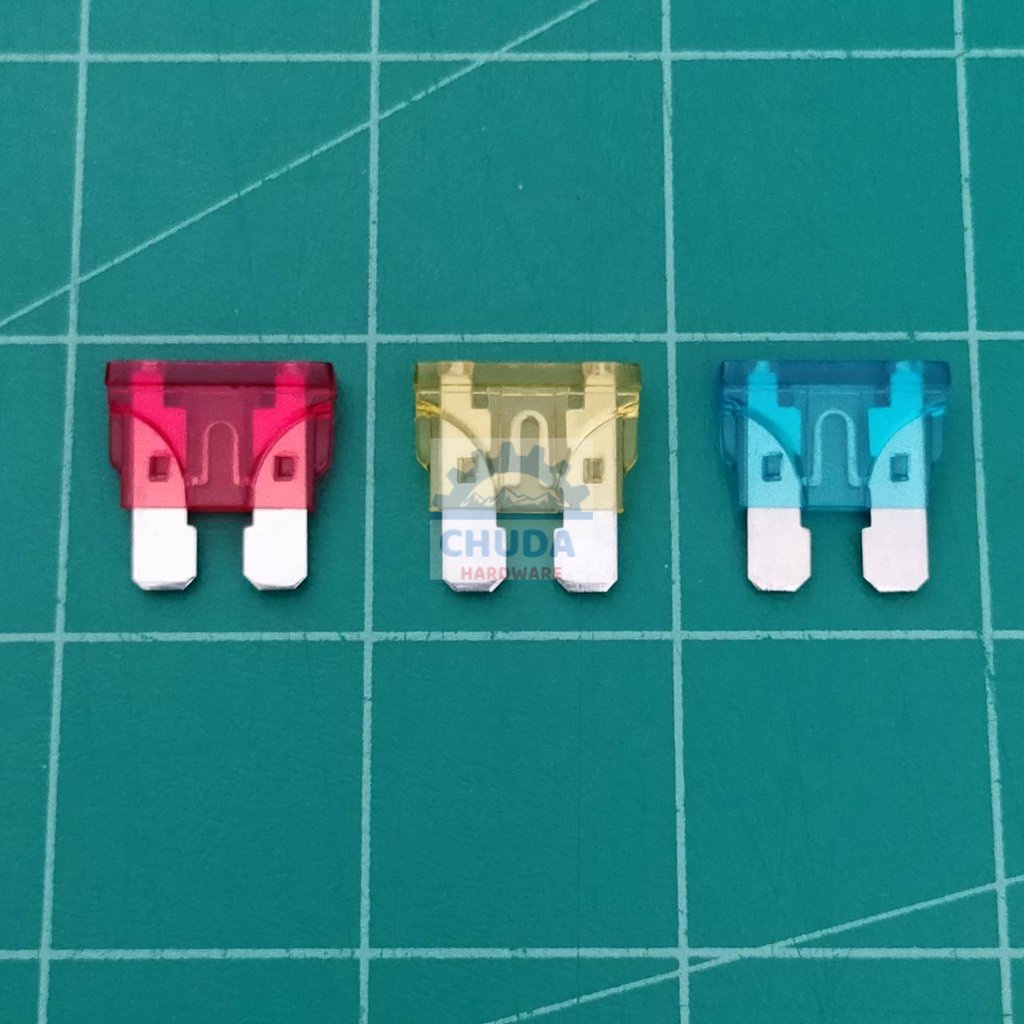 ฟิวส์ รถยนต์ Standard Fuse DC 12V 24V 10-32V 1A ถึง 50A #Standard Fuse ...