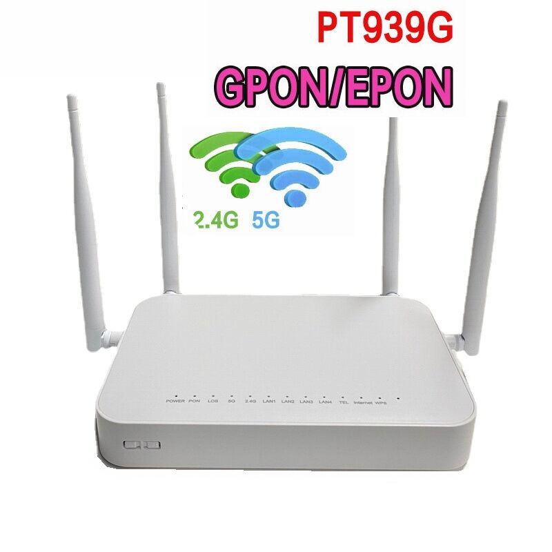 ใหม่ โมเด็ม PT939G EG8141A5 EPON GPON XPON ONU Ftth โมเด็มกิกะบิต พร้อมฟังก์ชั่น Wifi เราเตอร์ ...
