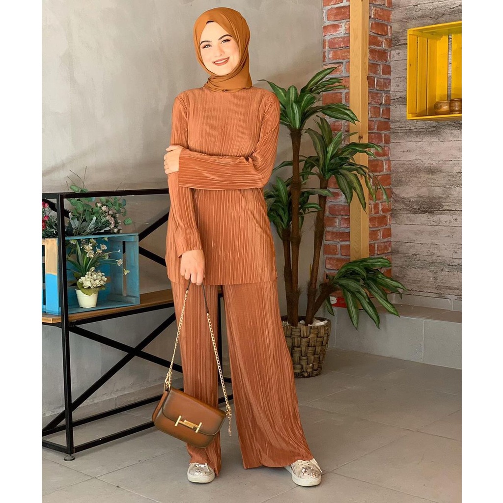 Ramadan Eid Mubarak muslim set Kaftan Abaya Dubai Turkey Hijab 2 Piece Sets Dress Islam Clothing ...