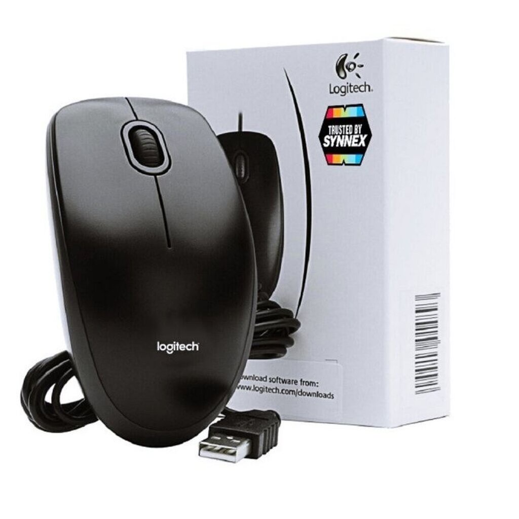 LOGITECH B100 MOUSE รับประกัน 3 ปี | Shopee Thailand