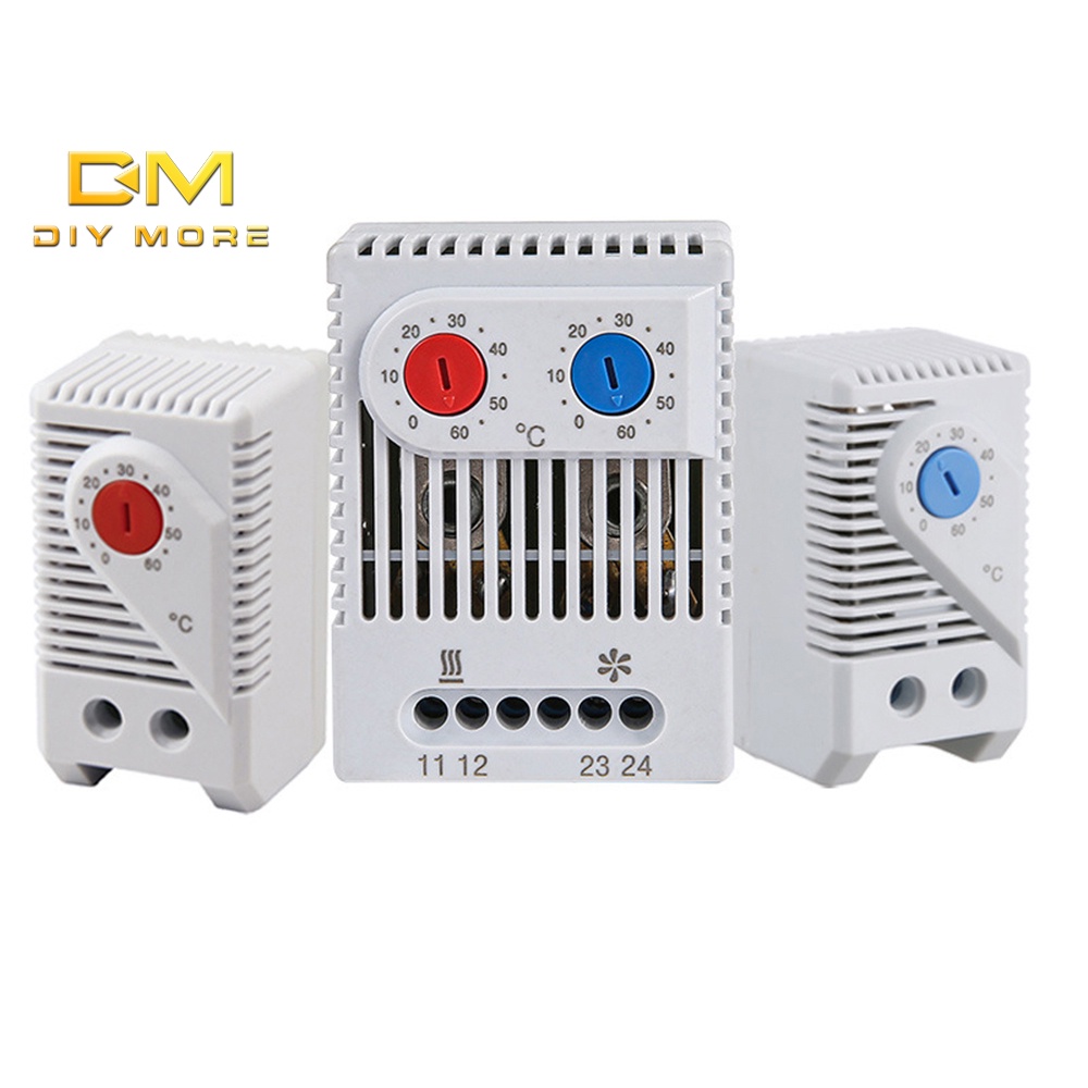 Diymore 011 เทอร์โมสตัทควบคุมอุณหภูมิ KTS 011 ควบคุมตู้ สวิตช์ควบคุมอุณหภูมิเชิงกล ZR011 ...