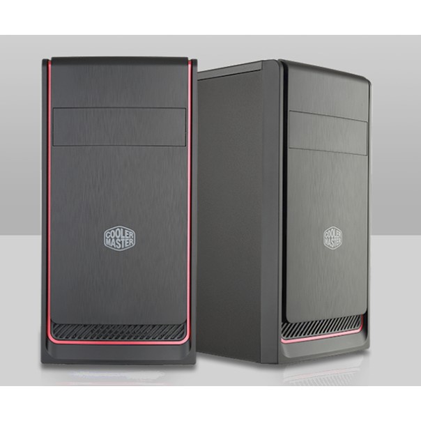 (E300L)CASE (เคส) COOLER MASTER MASTERBOX E300L (MCB-E300L-KN5N-B00) - RED TRIM | Shopee Thailand