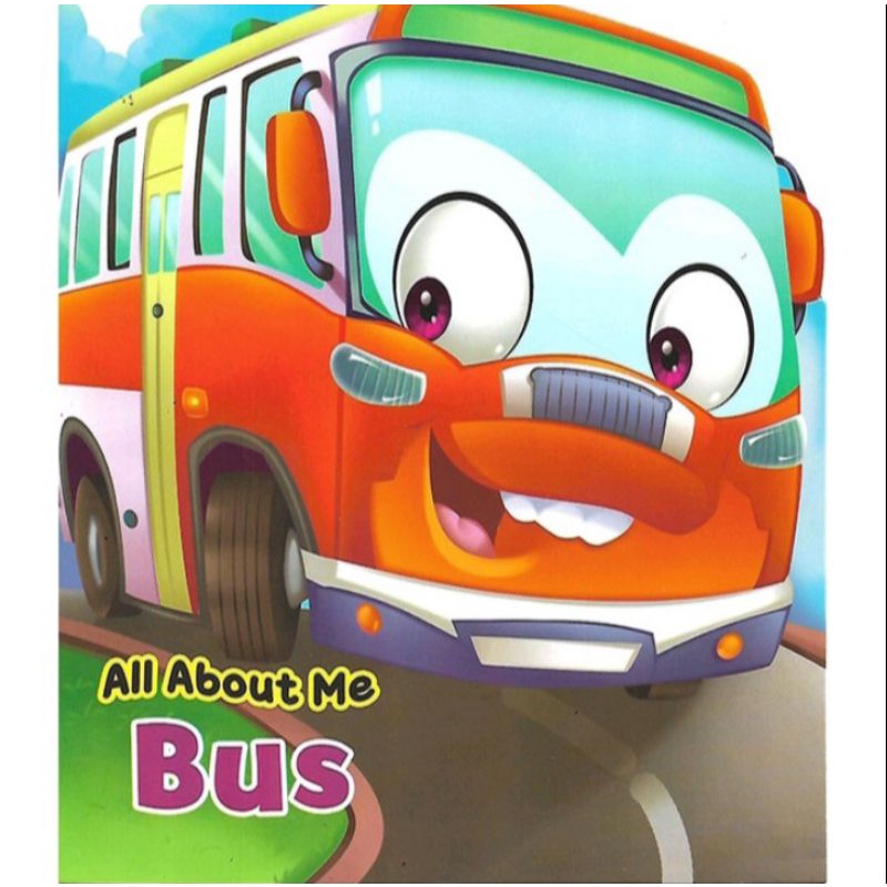หนังสือเด็ก All about me Vehicle version BUS buku cerita kanak-kanak ...