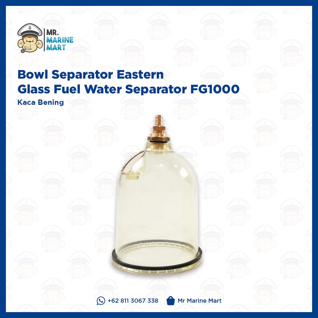 เครื่องแยกน้ํามันเชื้อเพลิงแก้ว FG1000 เครื่องแยกชาม FH1000 Racor ...