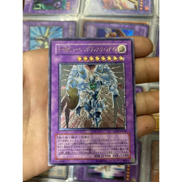 Elemental Hero Shining flare wing man EEN -JP036 Ultimate Rare 97% | Shopee Thailand