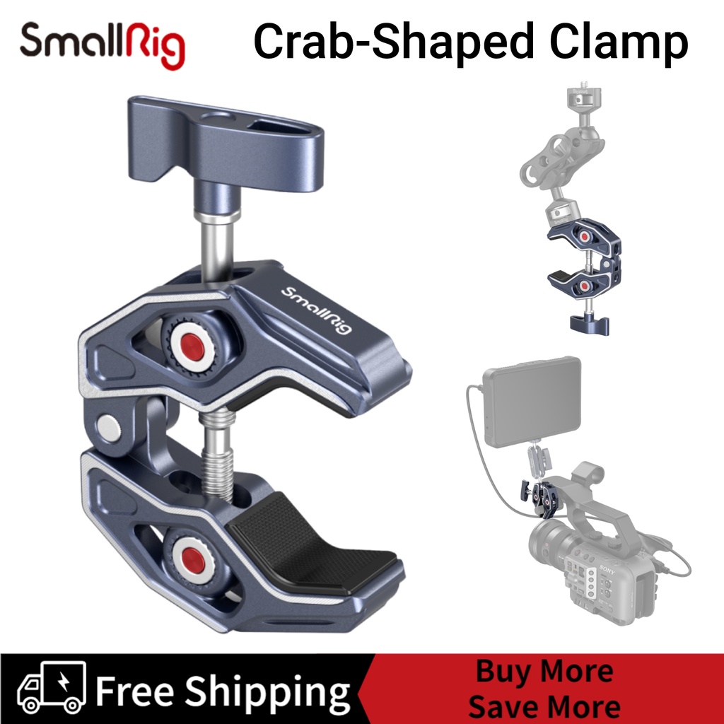 SmallRig Super Clamp Ballhead Magic Arm Camera Clamp Crab-Shaped ...