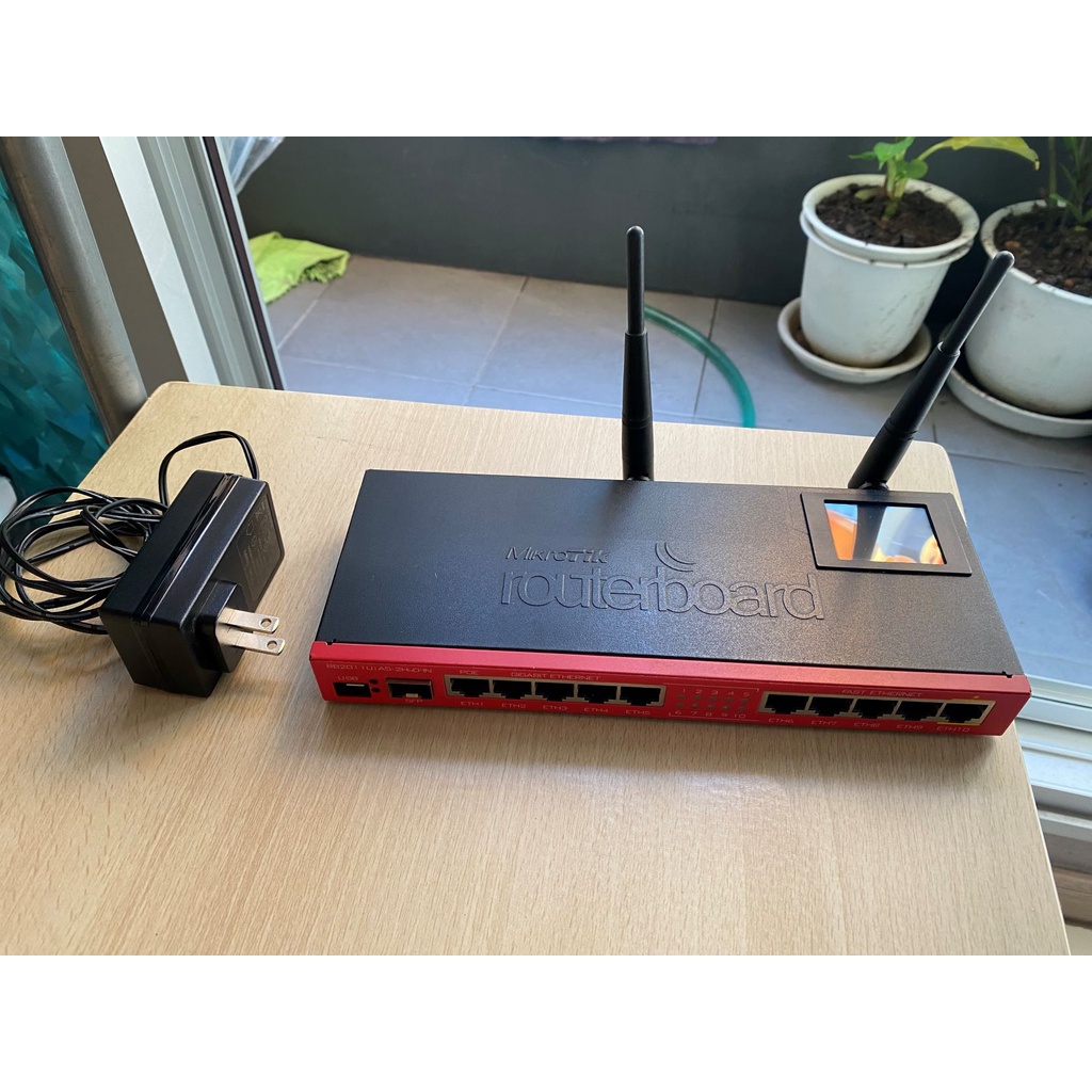 Mikrotik Router RB2011UiAS-2HnD-IN พร้อม Wireless 2.4GHz 300Mbps 10Port ...