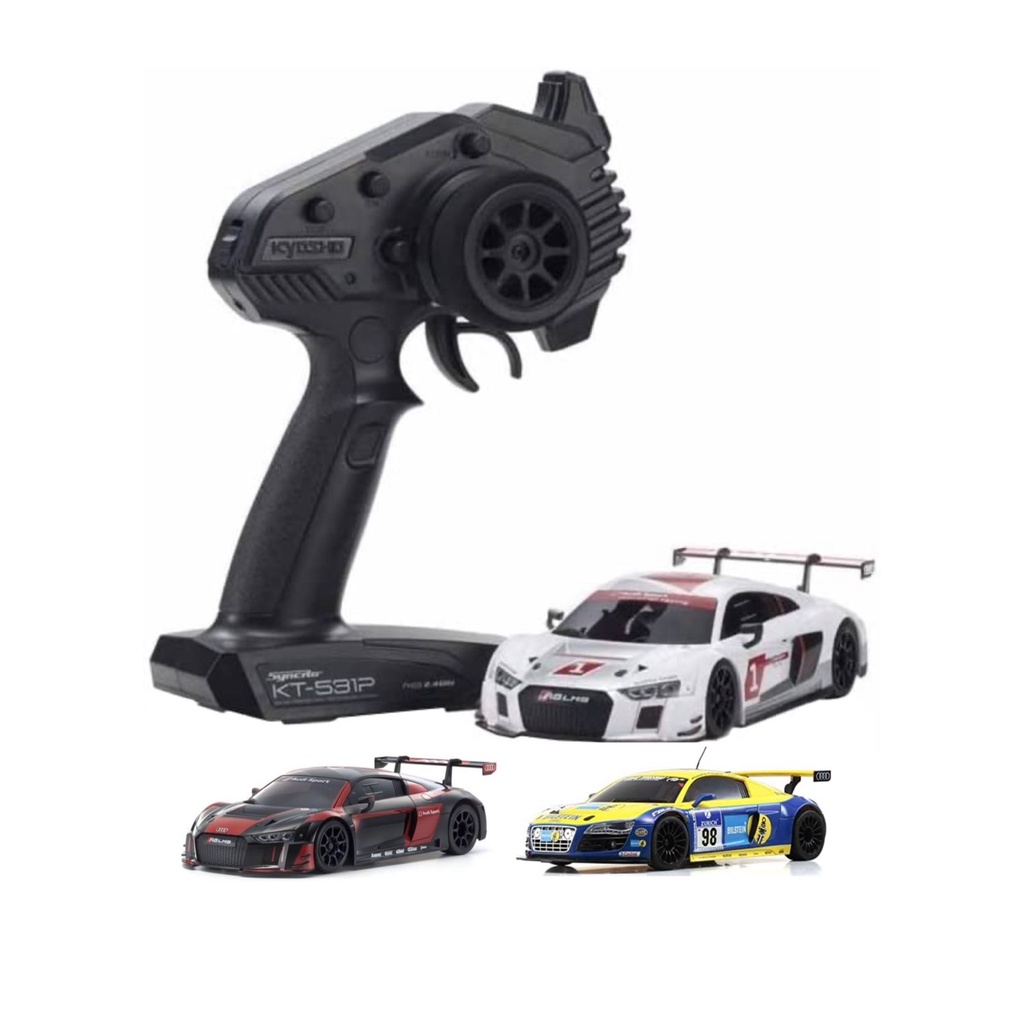 MINI-Z RWD series เริ่มตั้งค่าการควบคุมวิทยุ Audi R8 LMS ฟีนิกซ์ ...