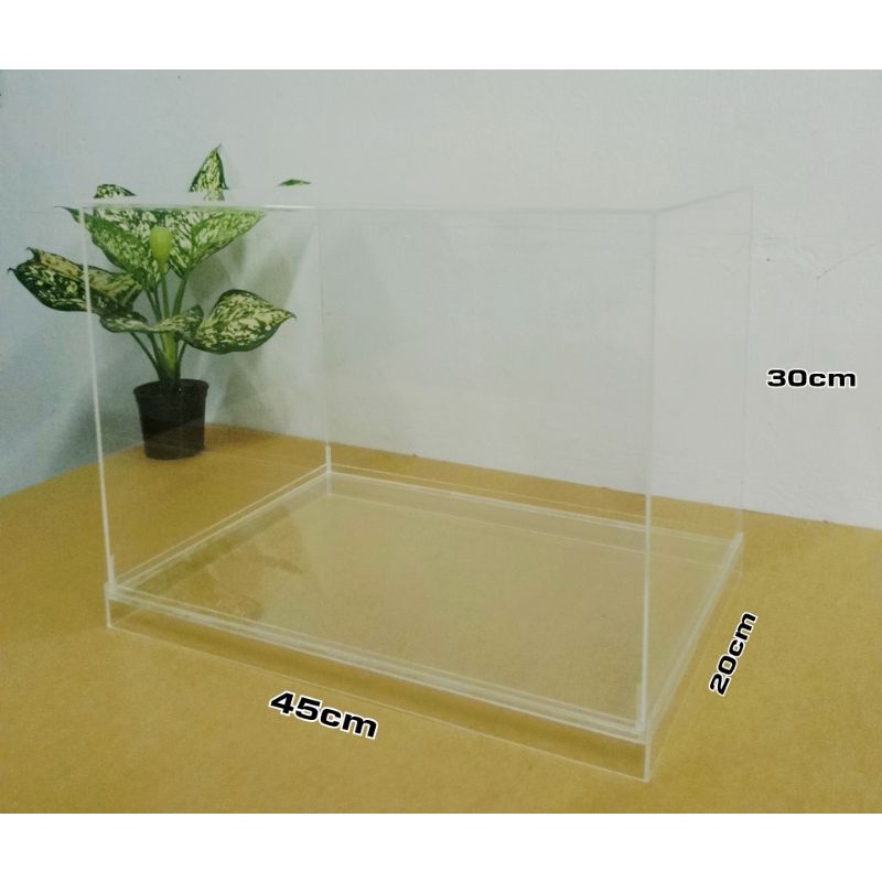 กล่องครอบโมล ขนาด 45cm×20cm×30cm ฐานใส | Shopee Thailand