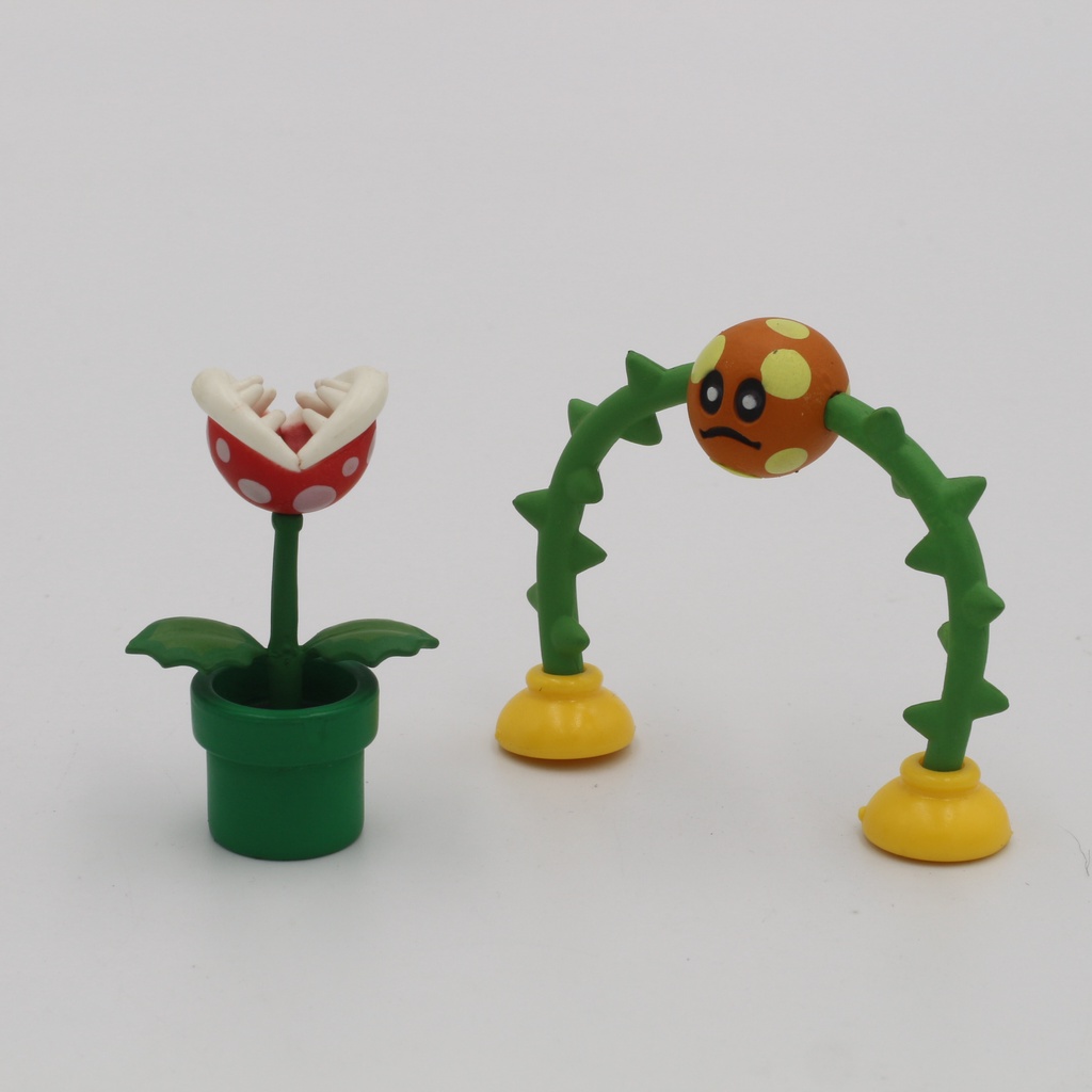กาชาปอง โมเดลมาริโอ ต้นไม้กินคน (Piranha Plant) เถาวัลย์หนามเดินได้ ...