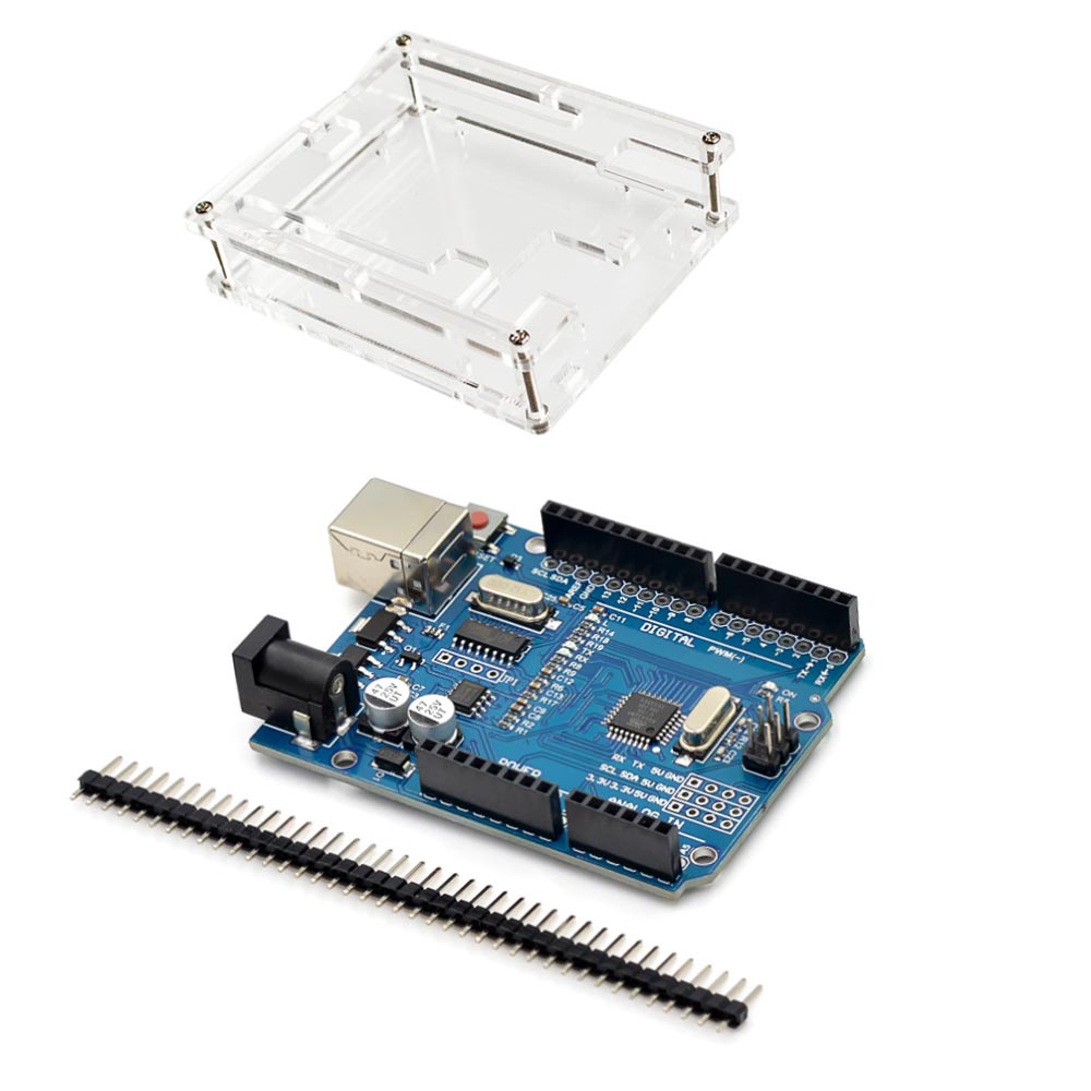 ชิป UNO R3 Box ATMEGA16U2 UNO WiFi R3 ATMEGA328P CH340G สําหรับบอร์ด ...