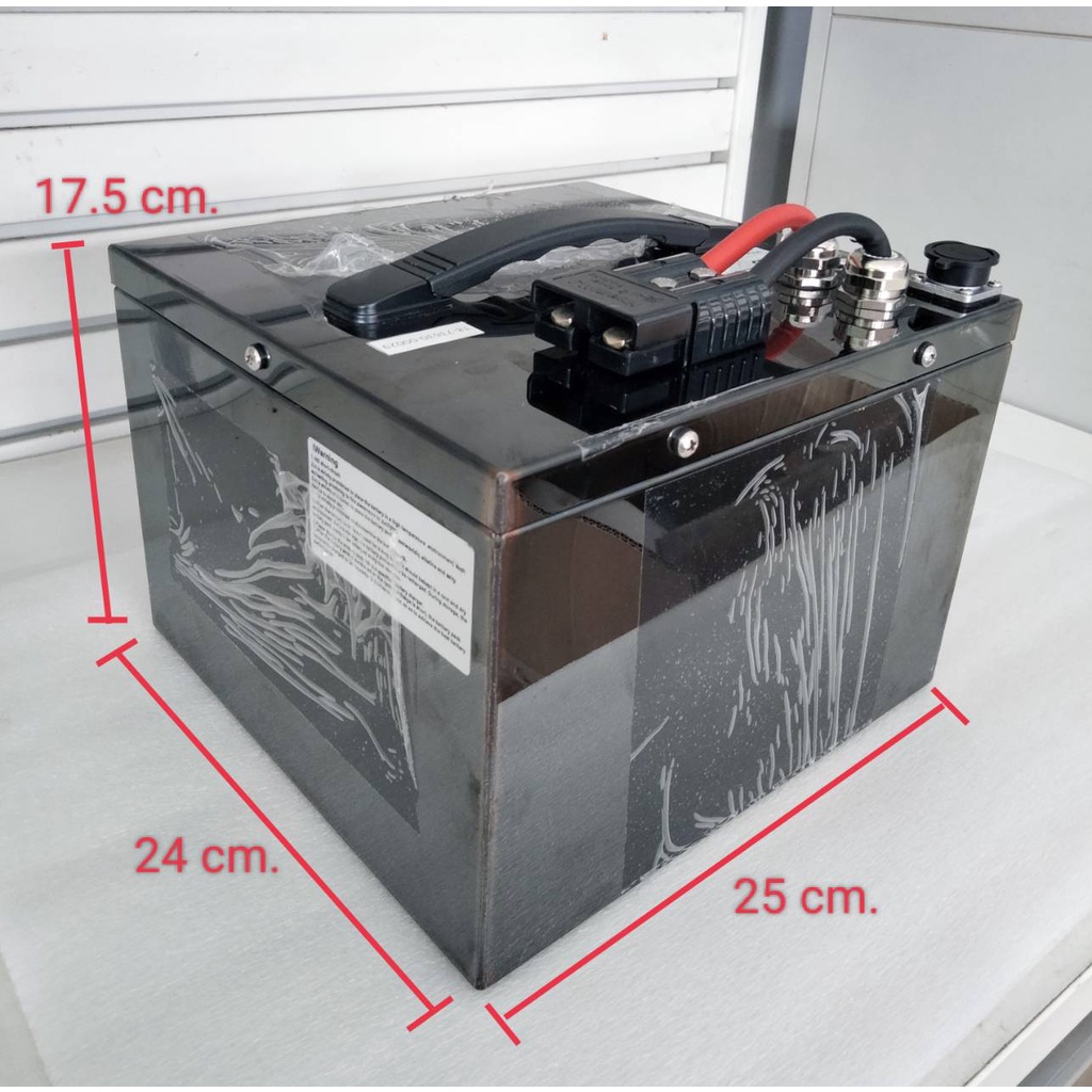 DECO แบตเตอรี่ลิเธียมไออน 73.6V 30Ah แบบใหม่ 2022 สำหรับมอเตอร์ไซค์ไฟฟ้าDeco 2000W # Super Ace ...