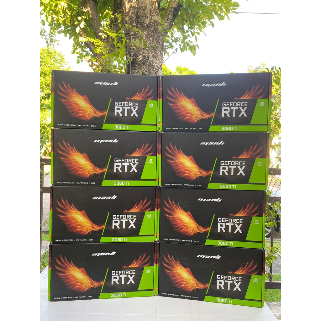 VGA (การ์ดจอ) MANLI RTX 3060TI 8GB GDDR6 ประกันไทย 04/2025 ยาวๆ ...