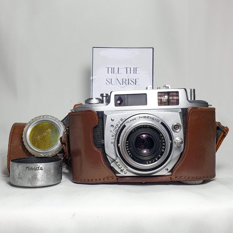 Minolta A2+Acc.(RF,Prime Lens,All Working,Film Tested ) | Shopee Thailand