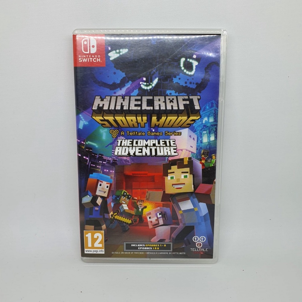 Nintendo Switch Minecraft Story Mode The Complete Adventure | Shopee ...