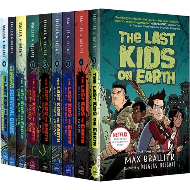 หนังสือ The Last Kids on Earth 9 Books Collection Set For Age 7-12 Kids ...