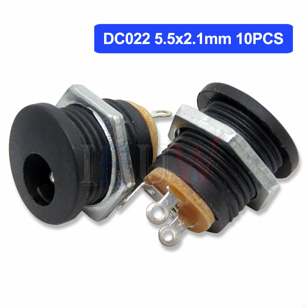 อะแดปเตอร์ปลั๊กแจ็คเชื่อมต่อกล้องวงจรปิด DC005 DC099 DC012 DC022 ตัวผู้ ตัวเมีย DC 5.5x2.1 มม. 5 ...