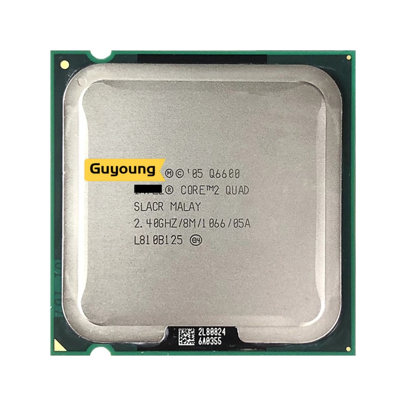 โปรเซสเซอร์ CPU Core 2 Quad Q6600 2.4 GHz Quad-Core Quad-Thread 8M 95W ...