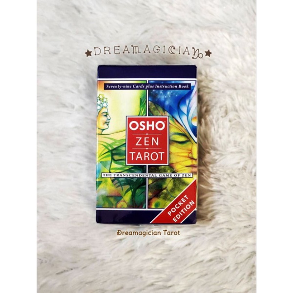 Osho Zen Tarot Pocket Edition ไพ่ยิปซีแท้ขนาดพกพา ไพ่ทาโร่ต์ ไพ่ออราเค ...