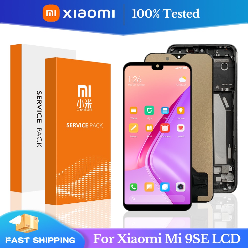 ทดสอบ 100% 5.97 ''ชุดประกอบหน้าจอสัมผัส LCD พร้อมกรอบ สําหรับ Xiaomi Mi ...