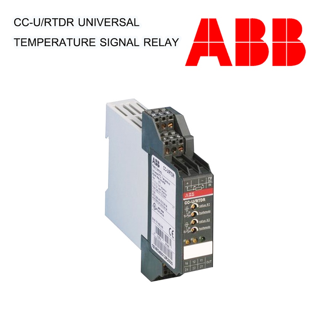 CC-U/RTDR UNIVERSAL TEMPERATURE SIGNAL RELAY ยี่ห้อ ABB | Shopee Thailand