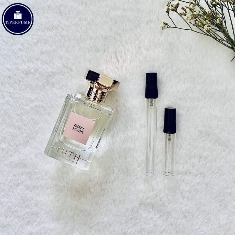 Mith Cozy Musk EDP น้ำหอมแท้แบ่งขาย มีก้นขวดพร้อมกล่อง | Shopee Thailand