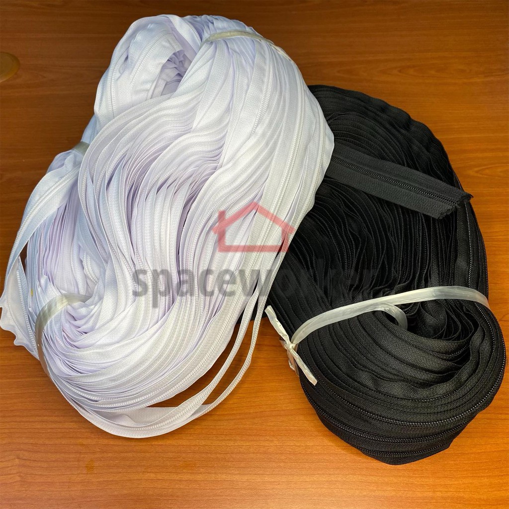 5 NYLON ZIP POTONG METER BAG CURTAIN SOFA CUSHION KUSYEN BLIND - 1 เมตร ...